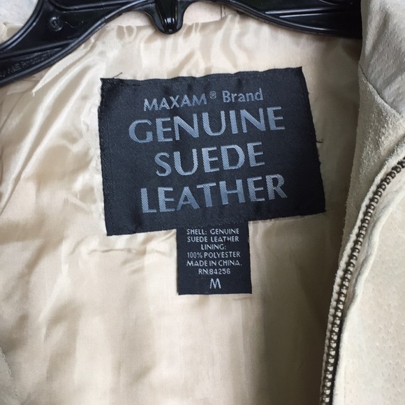 Jackets & Coats | Tan Suede Coat Maxim Brand | Poshmark